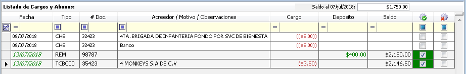 Conciliación Bancaria - Brilo ERP Docs